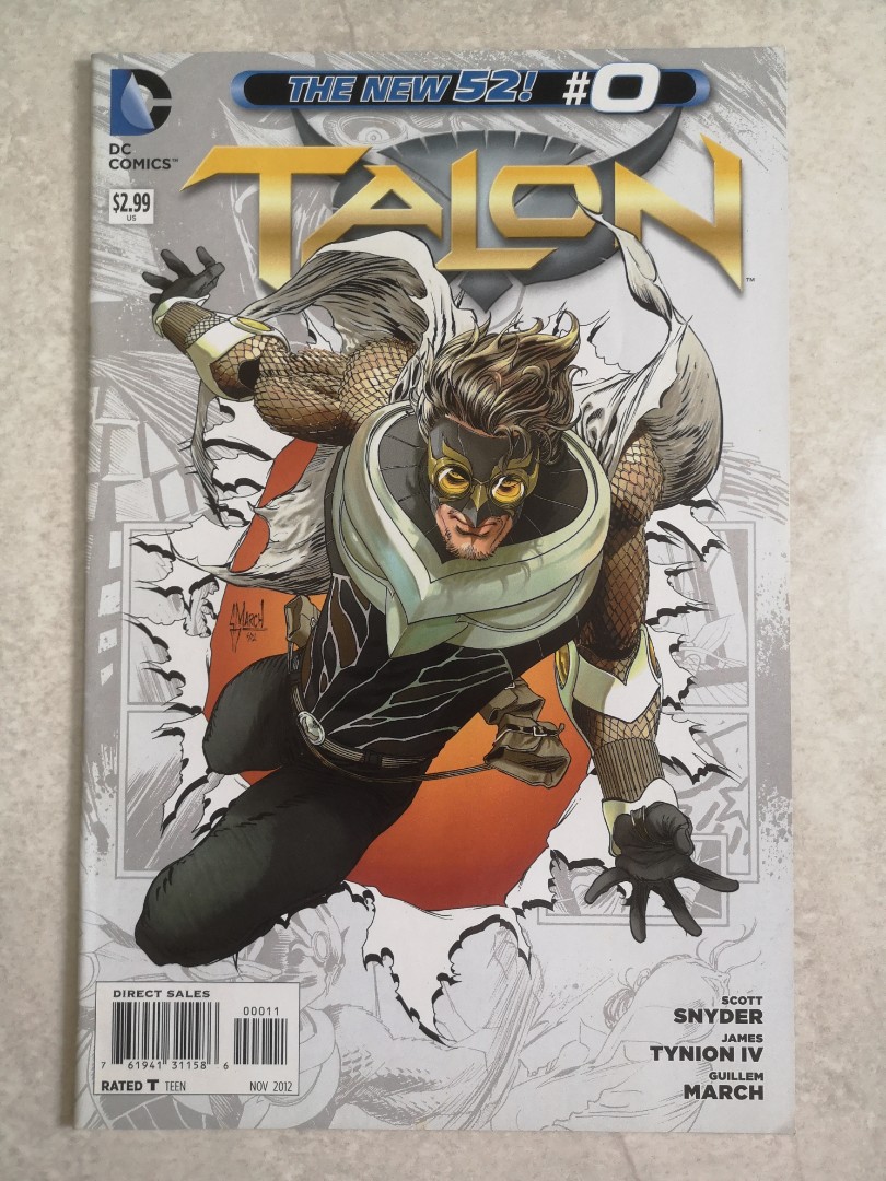 DC COMICS THE NEW 52 TALON #0, Hobbies & Toys, Books & Magazines ...
