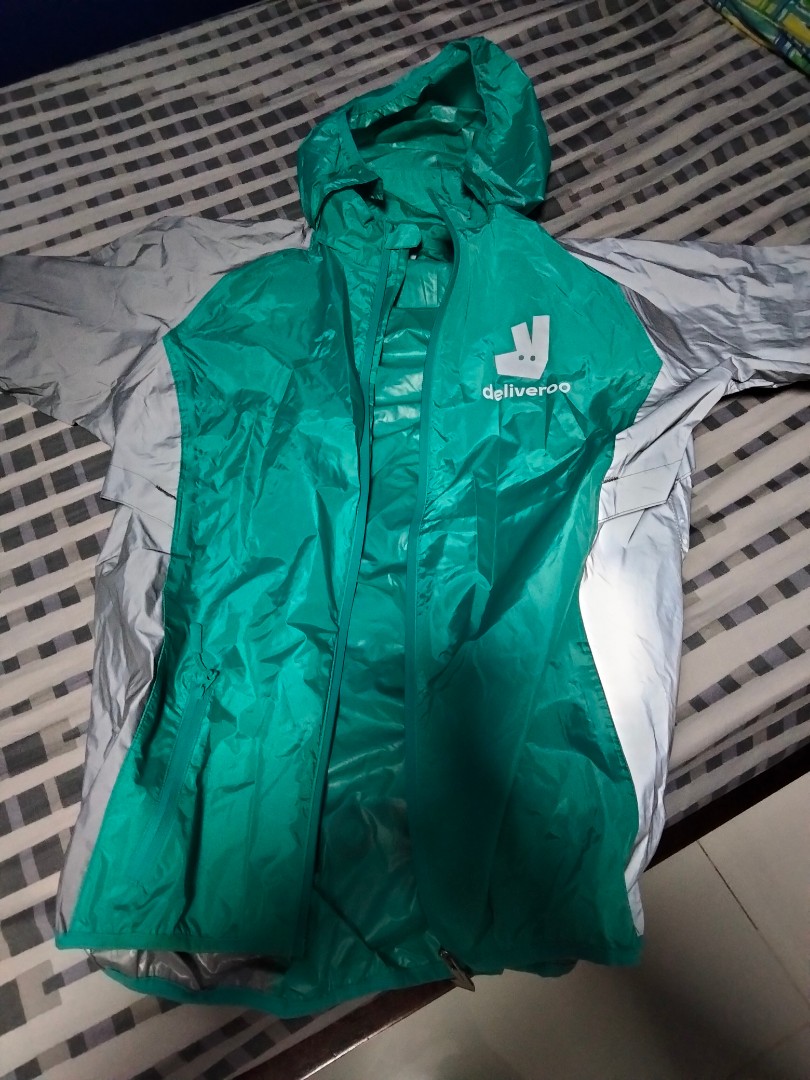 Deliveroo Jacket (Medium), Men's Fashion, Coats, Jackets and Outerwear ...