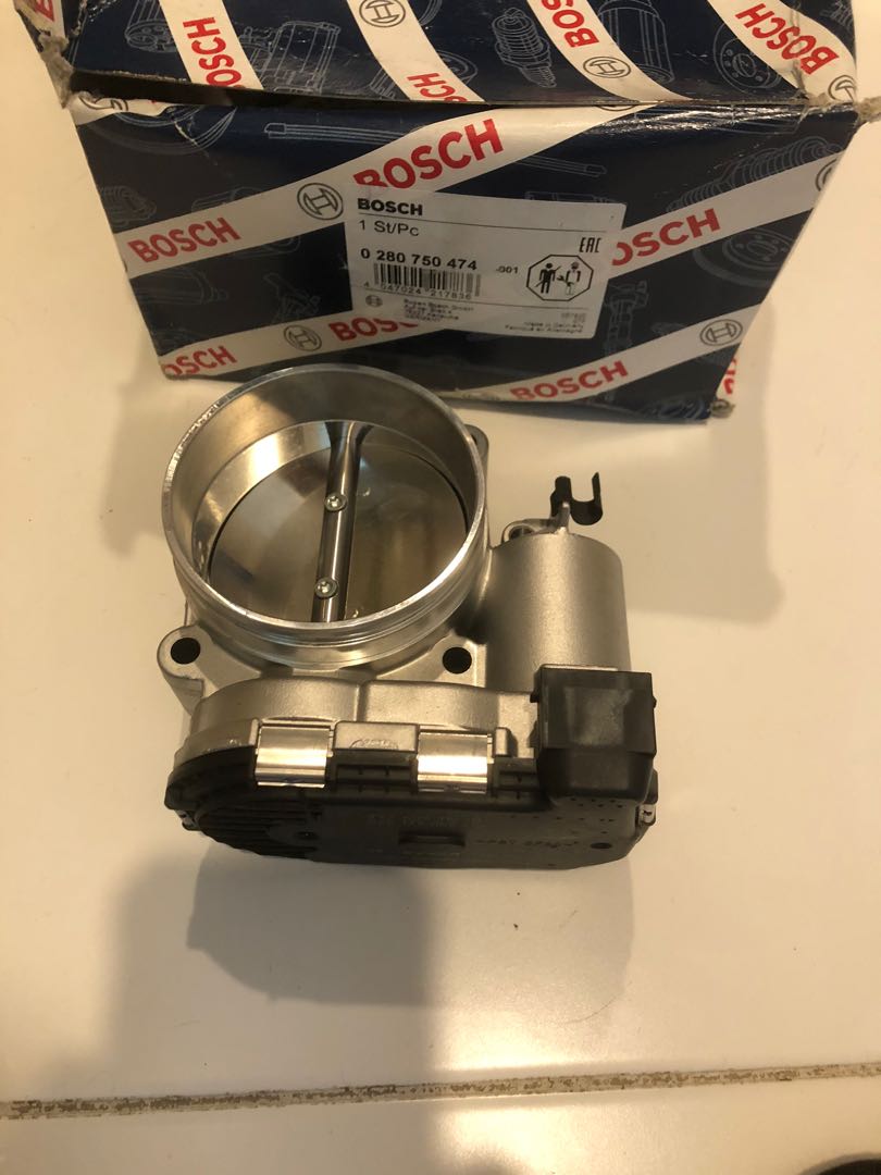 Evo X Bosch 74mm E-Throttle body, Car Accessories, Car Workshops ...