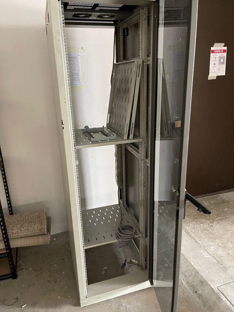 Full Height 44U server Rack, Furniture & Home Living, Furniture ...