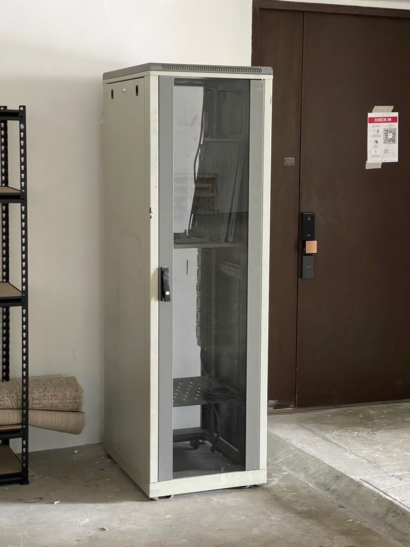 Full Height 44U server Rack, Furniture & Home Living, Furniture ...