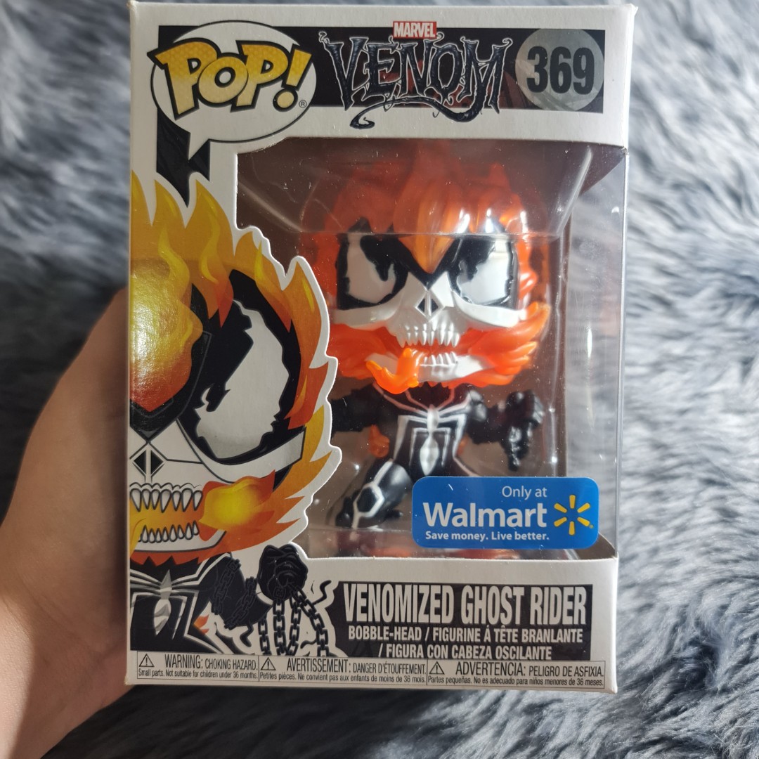 Funko Pop Venomized Ghost Rider (Marvel), Hobbies & Toys, Toys & Games ...