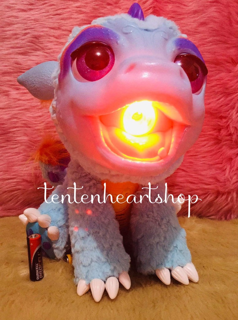 FurReal Friends Torch My Blazin Dragon interactive plush pet, Ages 4 ...
