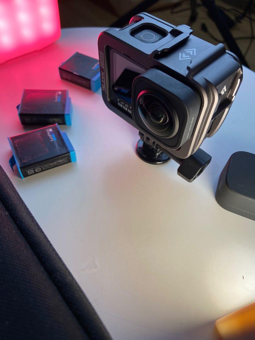 GoPro Hero 9 with Max Lens Mod Bundle!, Photography, Cameras on Carousell