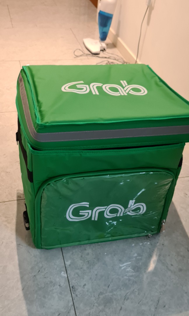 Grab Food Delivery Bag, Motorcycles, Motorcycle Accessories on Carousell