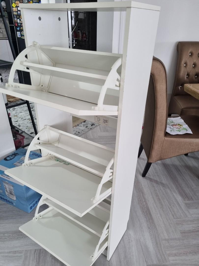 Ikea shoe rack 3 tier, Furniture & Home Living, Furniture, Shelves ...