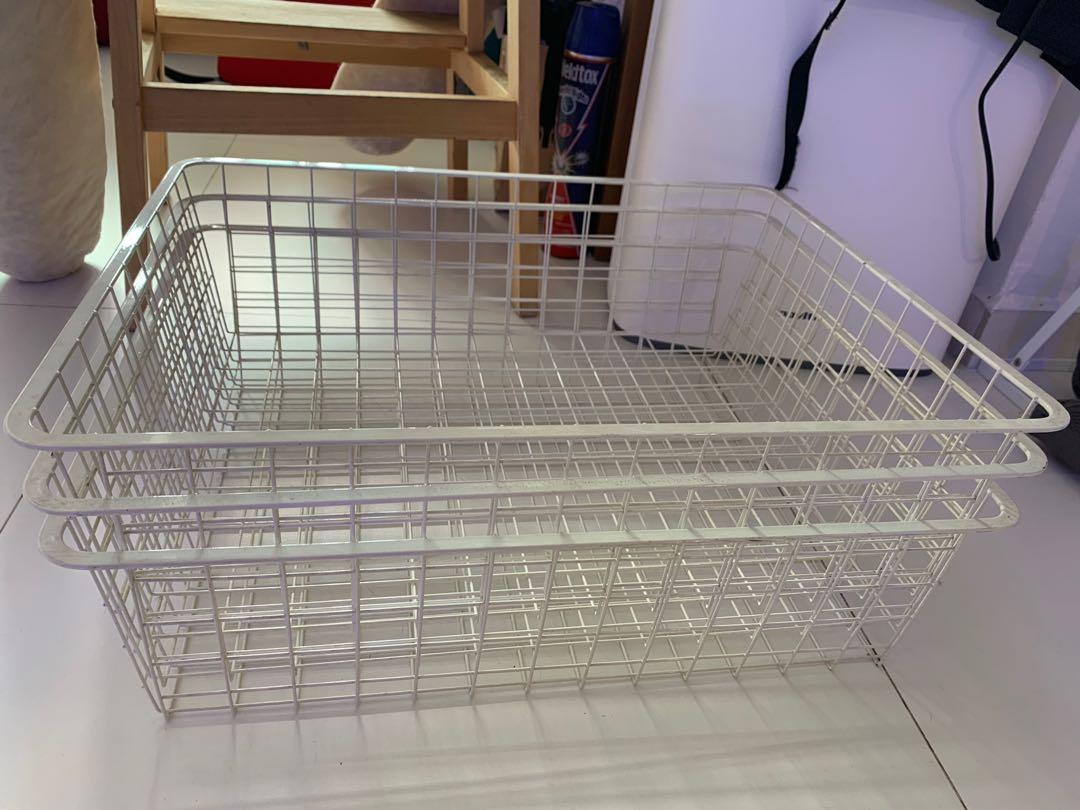 Ikea Wire baskets, Furniture & Home Living, Home Improvement ...