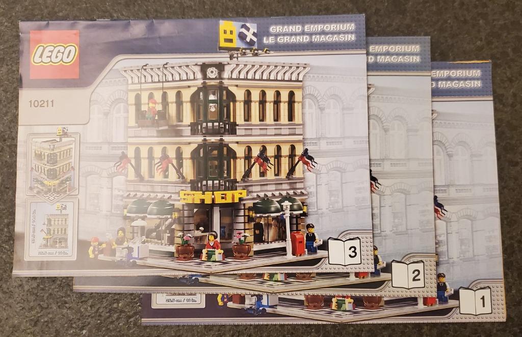 LEGO Building Instruction Manual - Creator Modular Building, 興趣及遊戲, 玩具 ...