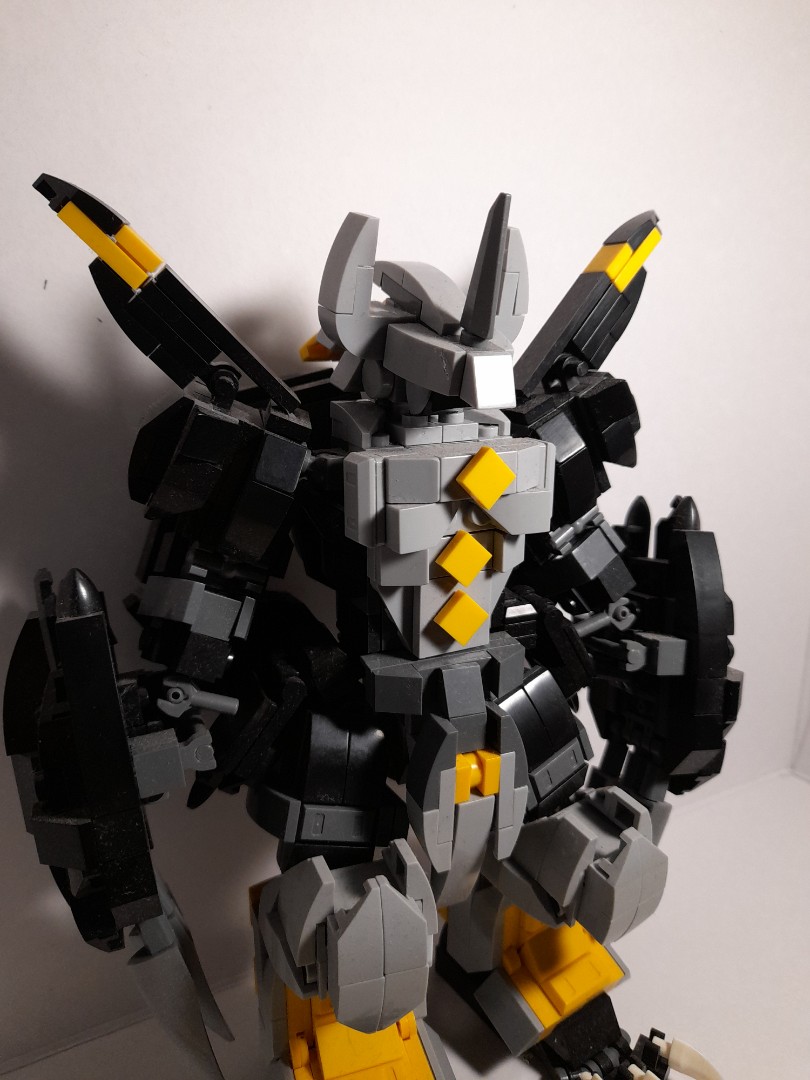 Lego moc digimon Dark wargreymon 樂高 原創 暗黑戰鬥暴龍獸 成品, 興趣及遊戲, 玩具 & 遊戲類 ...