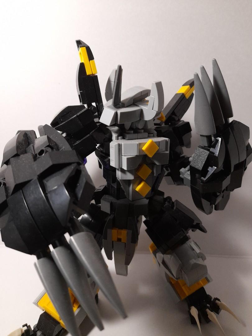 Lego moc digimon Dark wargreymon 樂高 原創 暗黑戰鬥暴龍獸 成品, 興趣及遊戲, 玩具 & 遊戲類 ...