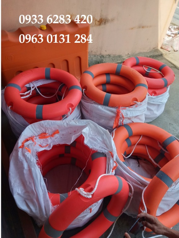 Life buoy Ring Rescue Ring, Commercial & Industrial, Industrial Equipment on Carousell