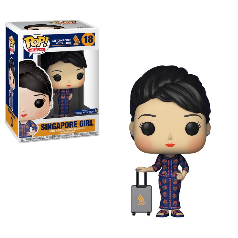 Limited Edition Funko Pop Singapore Girl, Hobbies & Toys, Toys & Games ...