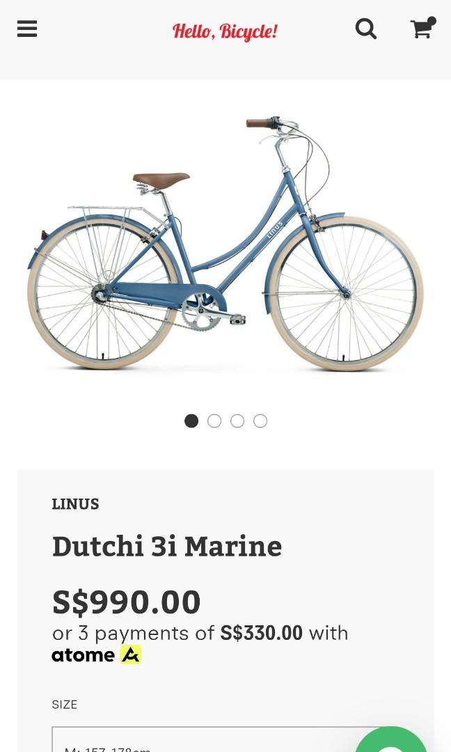 Linus Dutch 3i Marine, Sports Equipment, Bicycles & Parts, Bicycles on ...