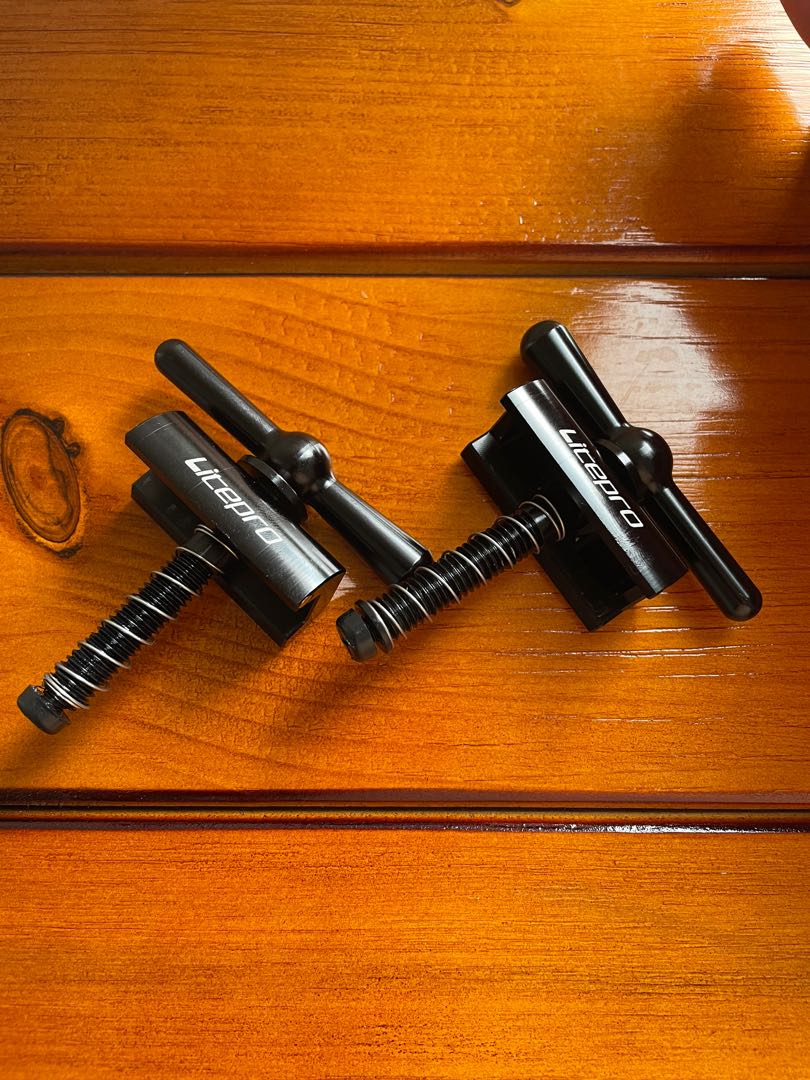 Litepro hinges for folding bikes, Sports Equipment, Bicycles & Parts ...