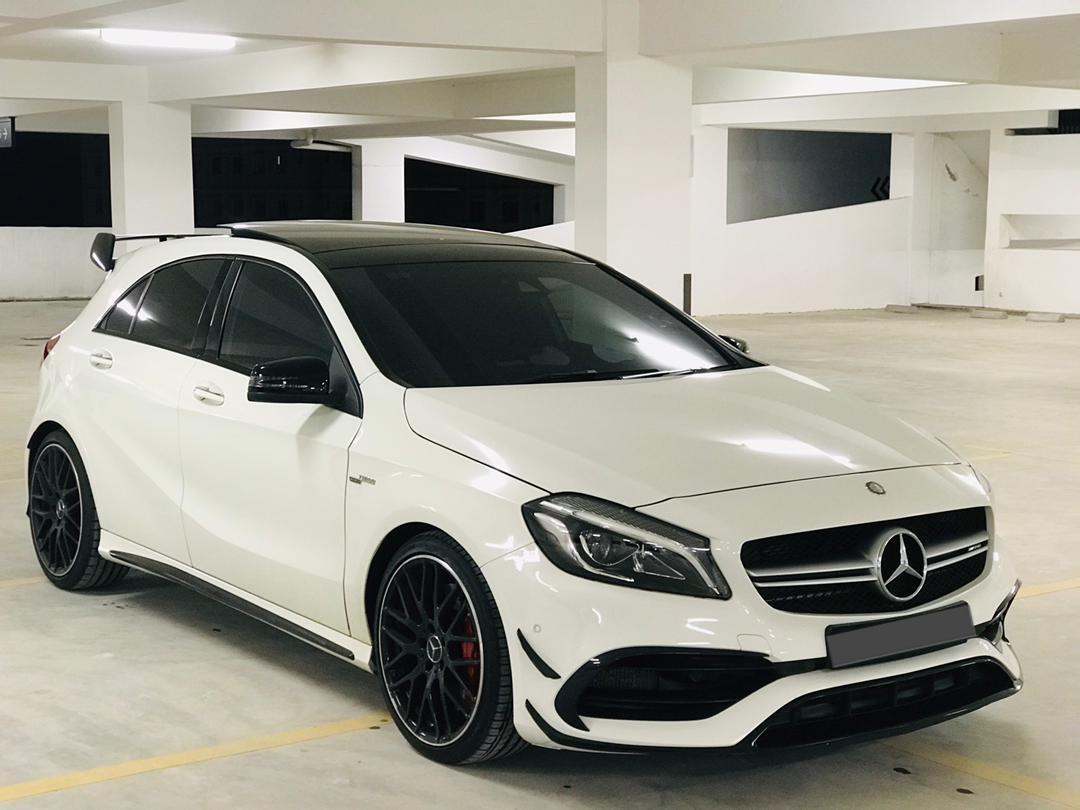 MERC A45 AMG FACELIFT STAGE 2 17/21 sambung bayar berdeposit, Cars ...