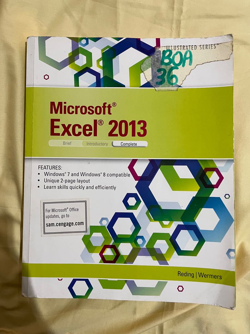 Microsoft Excel 2013 book, Hobbies & Toys, Books & Magazines, Textbooks ...