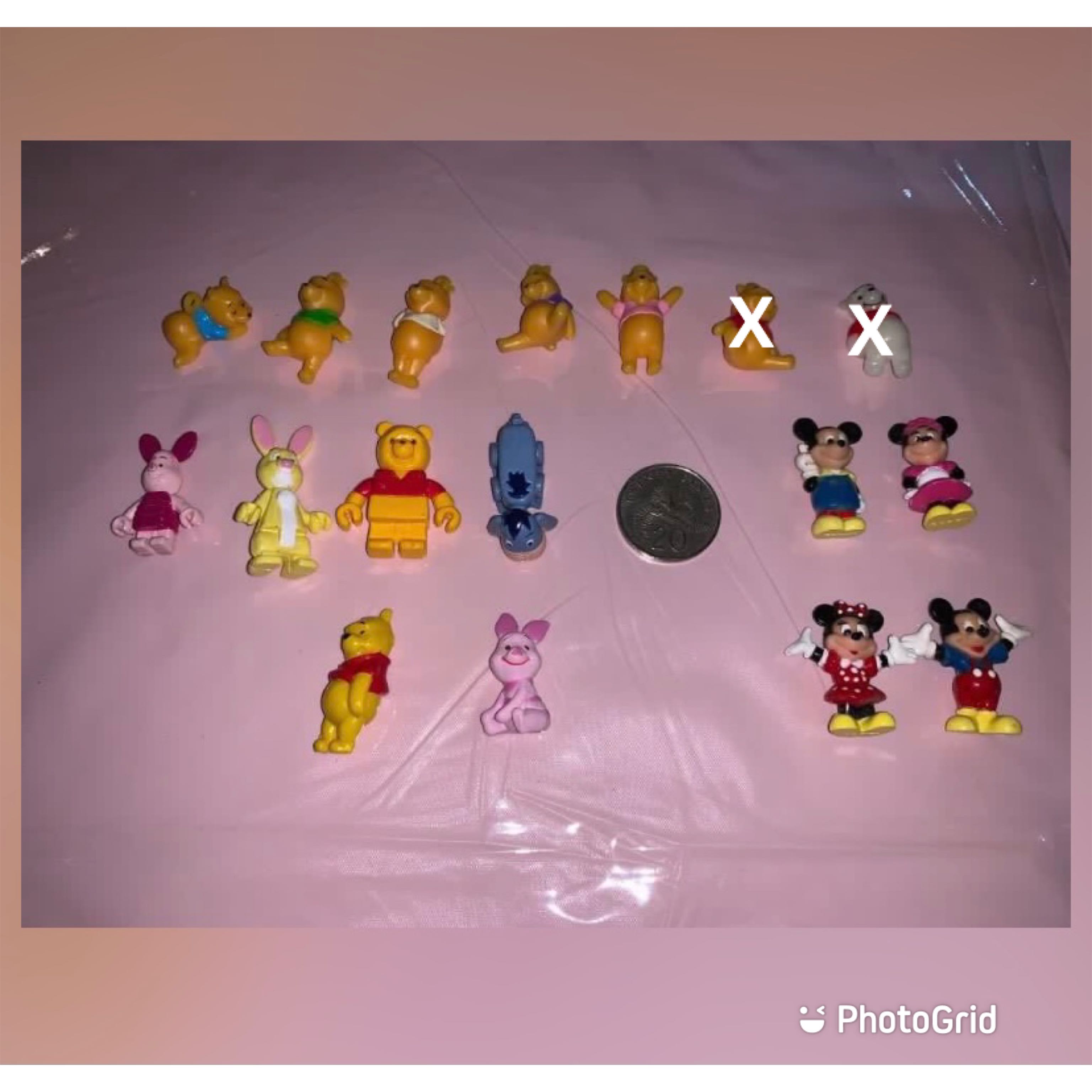 Mini Mickey Minnie Mouse Winnie The Pooh Figures, Everything Else on ...