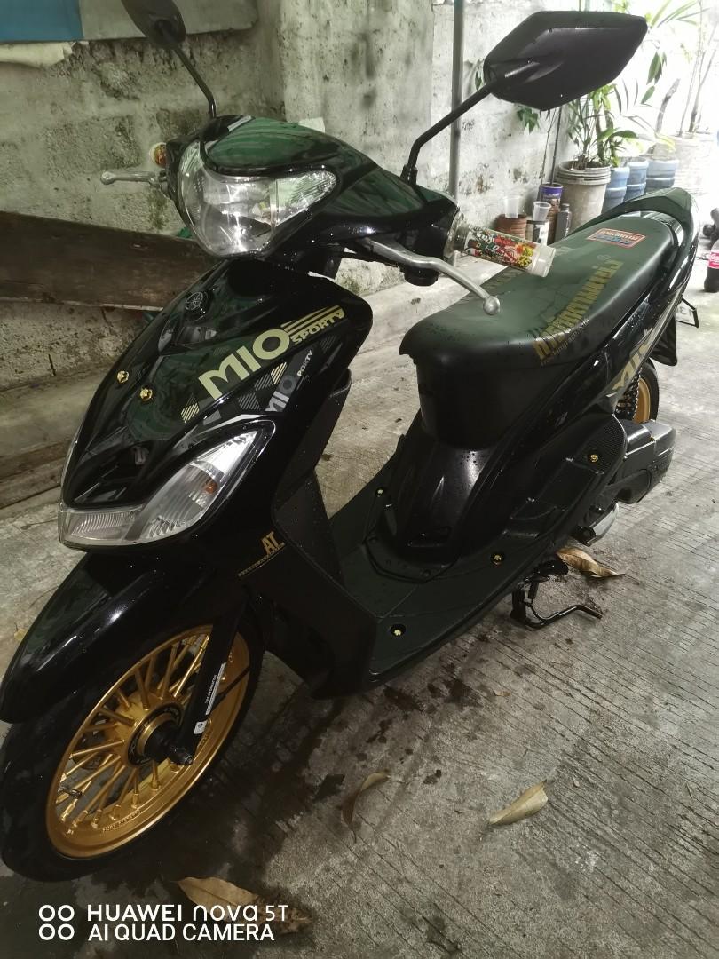 Mio sporty 2016, Motorbikes, Motorbikes for Sale on Carousell