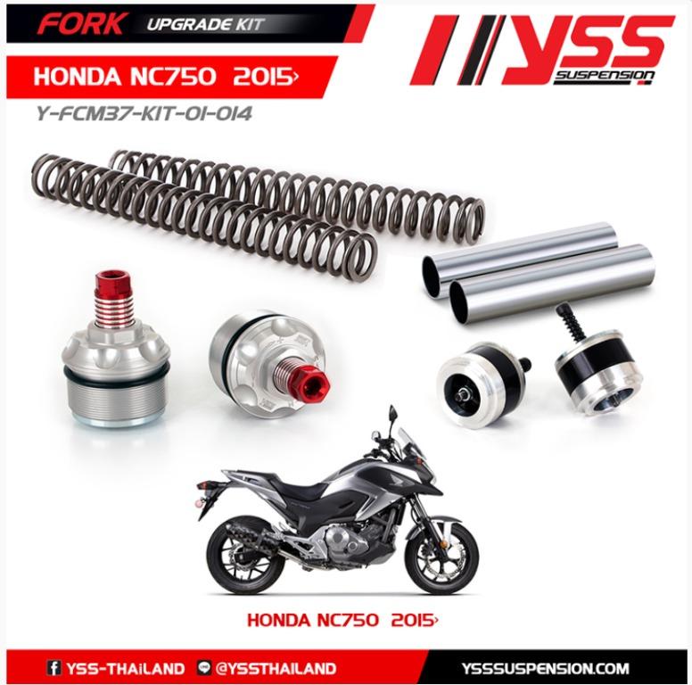 NC750X (2014-2020) YSS Front Fork Kit, Motorcycles, Motorcycle ...