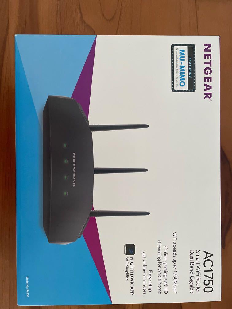 NETGEAR wifi router AC1750, Computers & Tech, Parts & Accessories ...