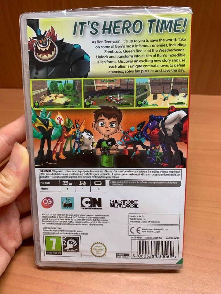 Nintendo Switch Ben 10 (It’s Hero Time), Hobbies & Toys, Toys & Games ...