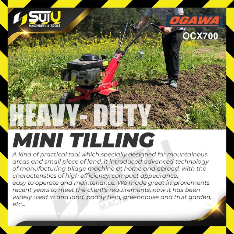 OGAWA OCX-700 9HP Heavy Duty Engine Power Mini Tilling Machine / Power ...