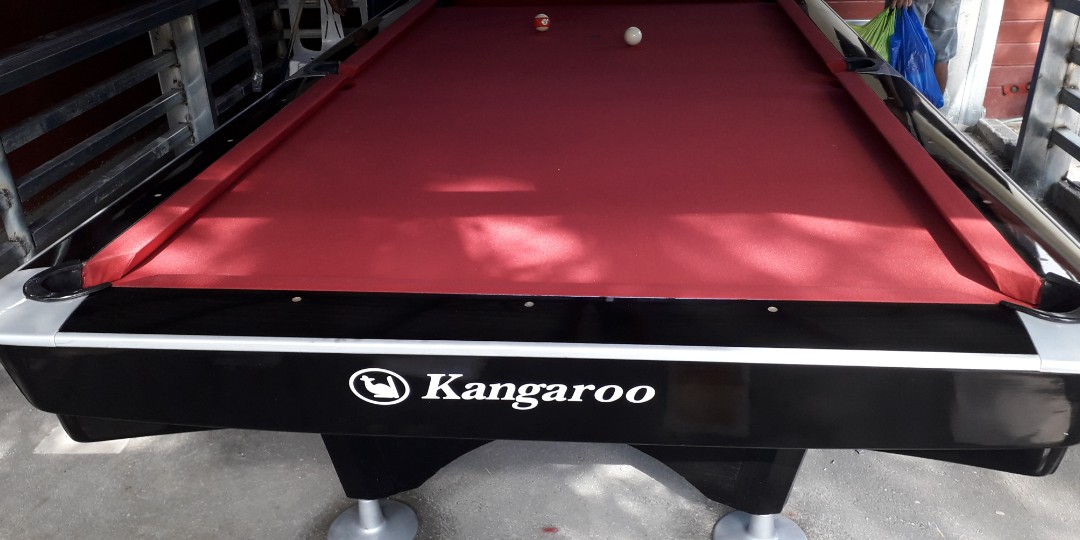 Original Kangaroo Fiber Glass Sidings Standard Billiard Table, Sports ...