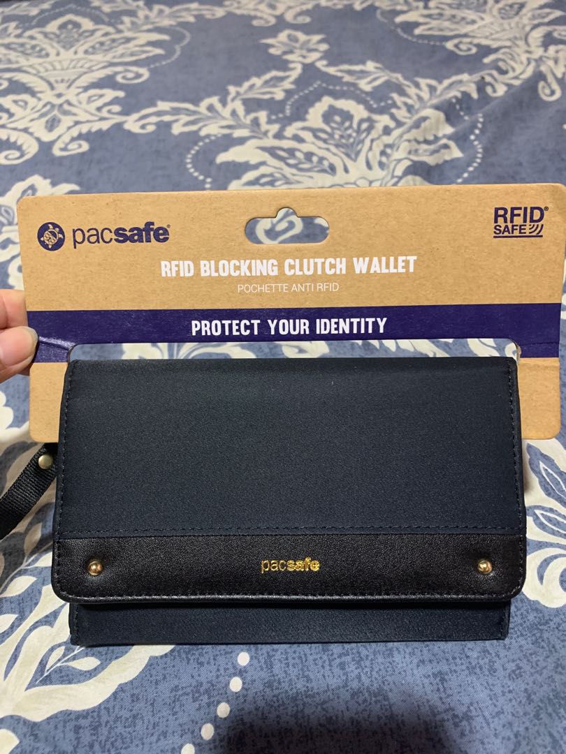Original Pacsafe compact wallet, Women's Fashion, Bags & Wallets ...
