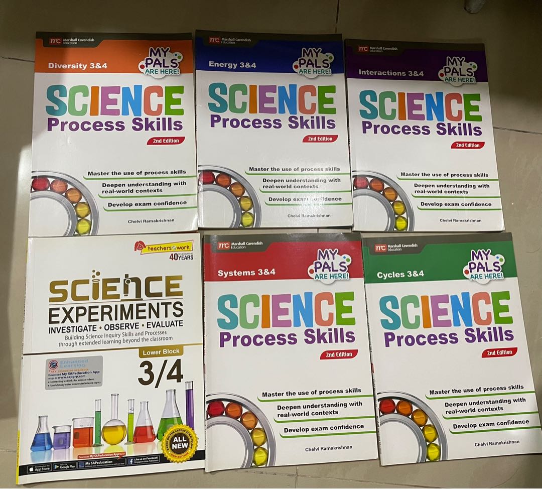 P3 to p4 science process skill and experiments, Hobbies & Toys, Books ...