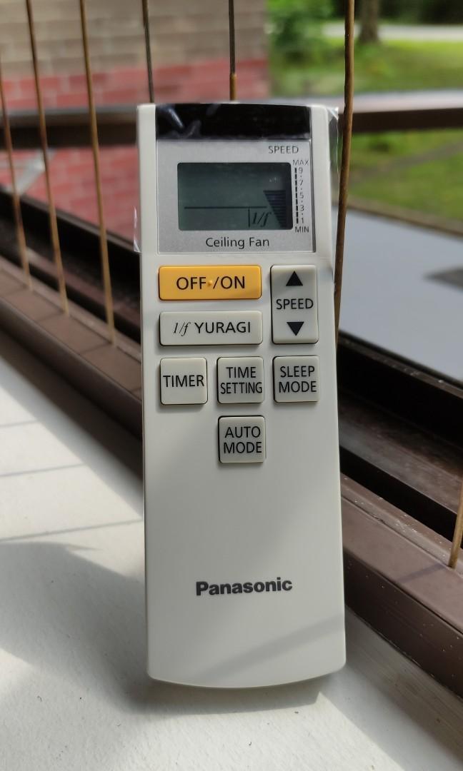 Panasonic Fan Remote Control New Original Panasonic F-M14HW, TV & Home ...