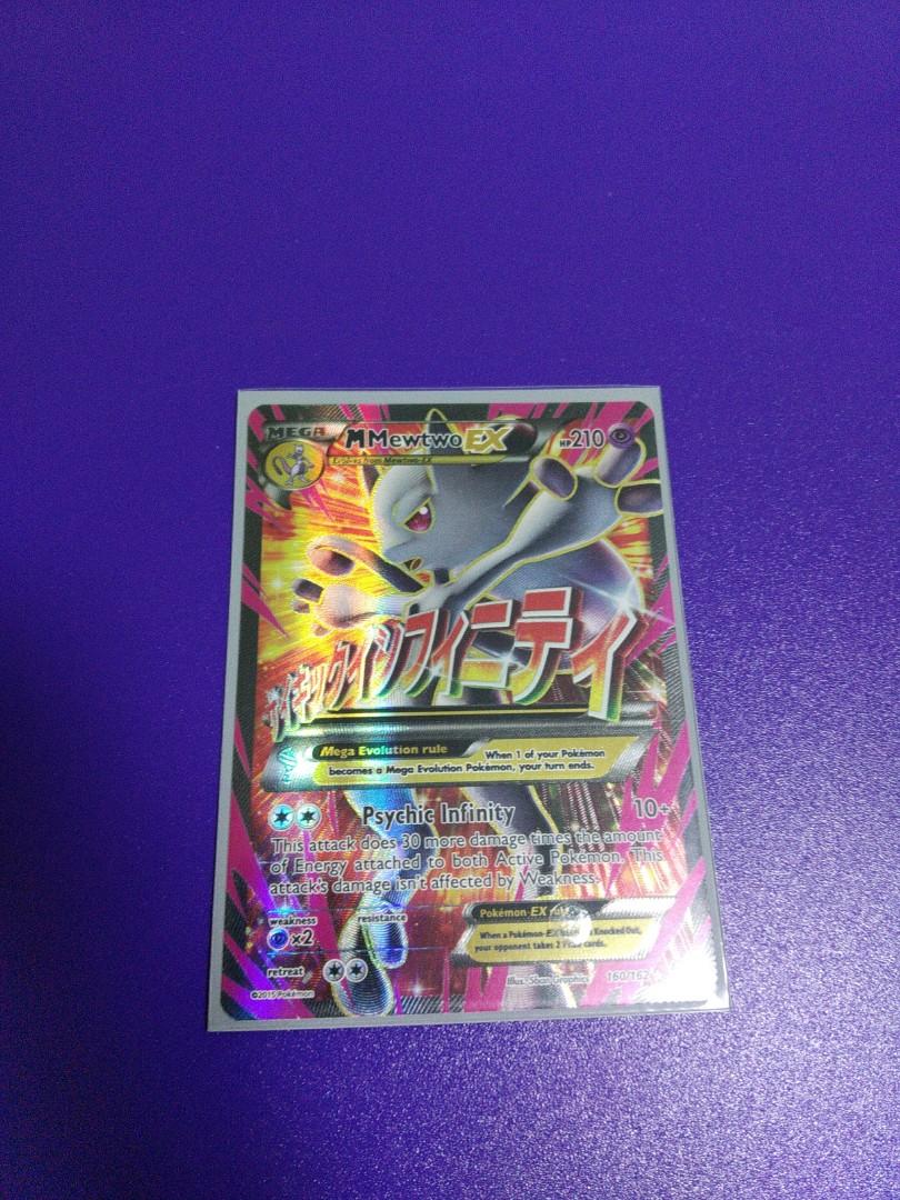 Pokemon TCG Mega Mewtwo Y EX Full Art Ultra Rare - XY Breakthrough ...