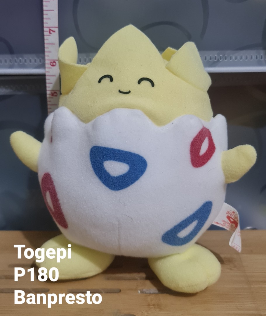 Pokemon Togepi plush, Hobbies & Toys, Toys & Games on Carousell