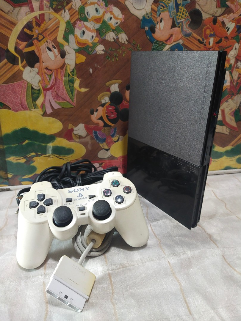 PS2 Slim Console Japan, Video Gaming, Video Game Consoles, PlayStation ...