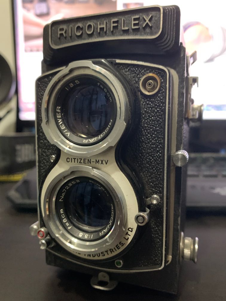 Ricohflex Vintage Film TLR Twins Lens Reflex (Working), Photography ...
