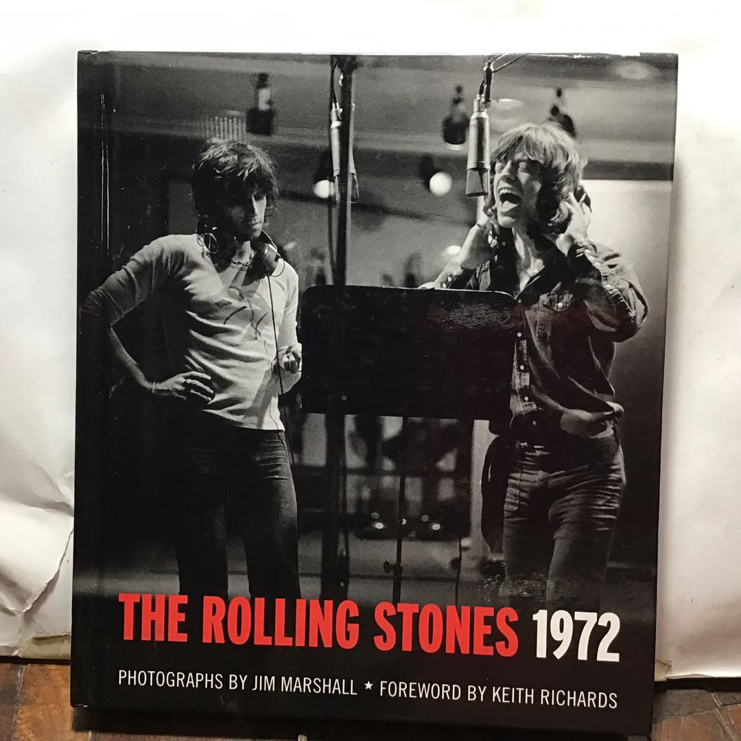 ROCK PHOTOGRAPHER Jim Marshall - Rolling Stones 1972 OOP DELUXE ...