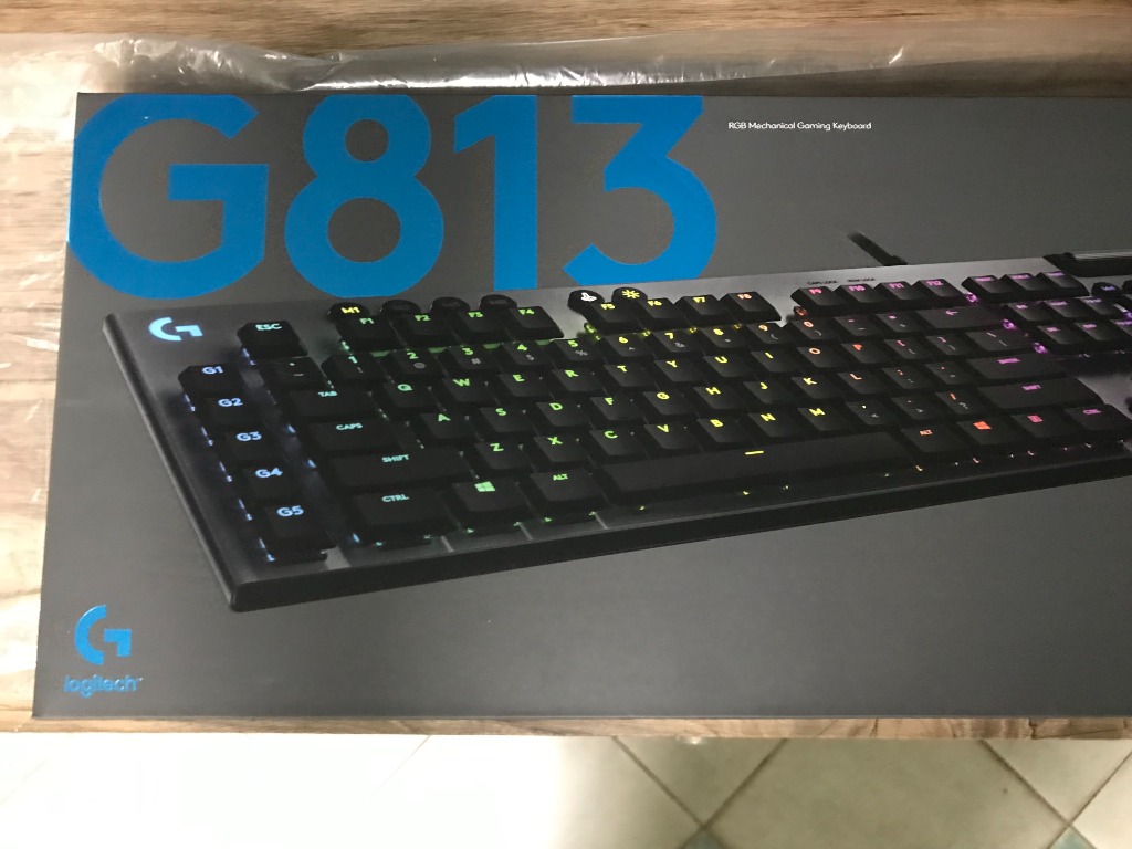 RUSH SALE - Logitech G813 Lightsync RGB Mechanical KB, Computers & Tech ...