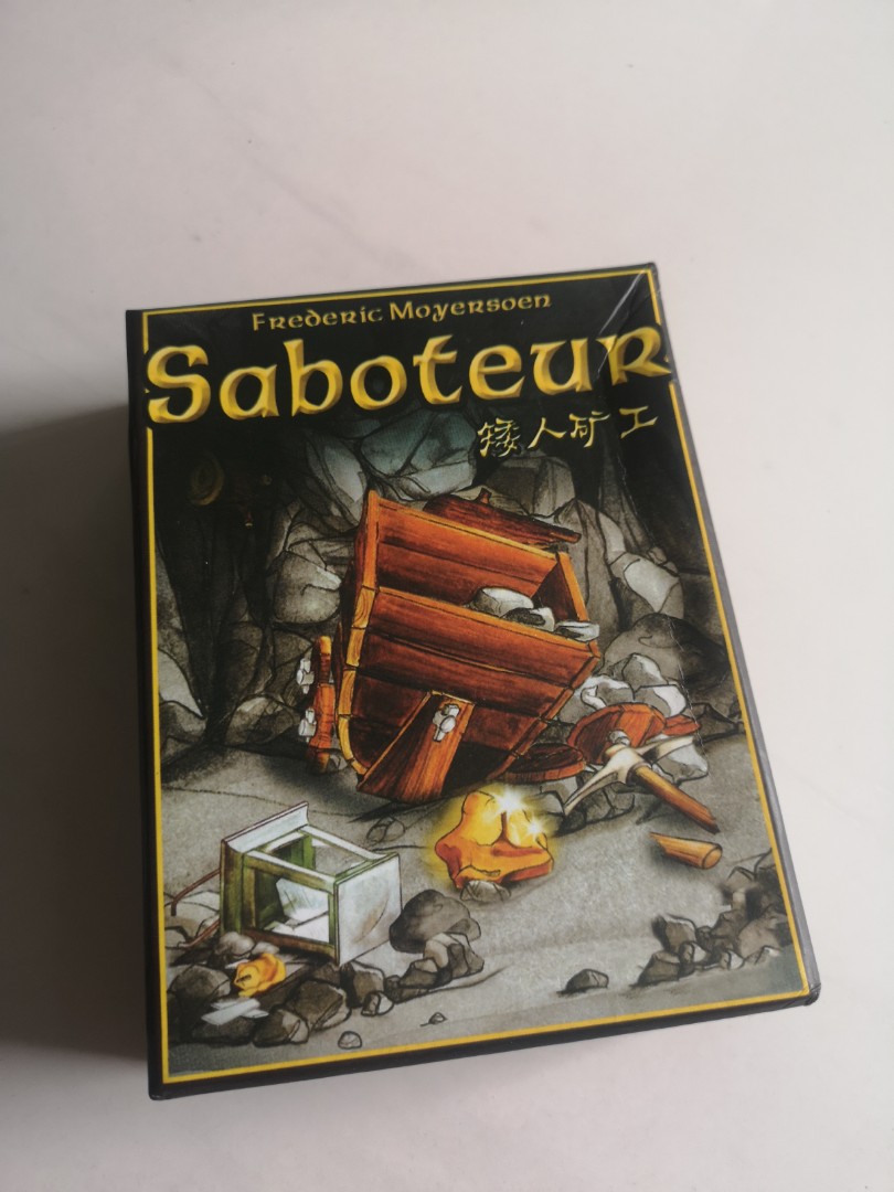 Saboteur board game, Hobbies & Toys, Toys & Games on Carousell
