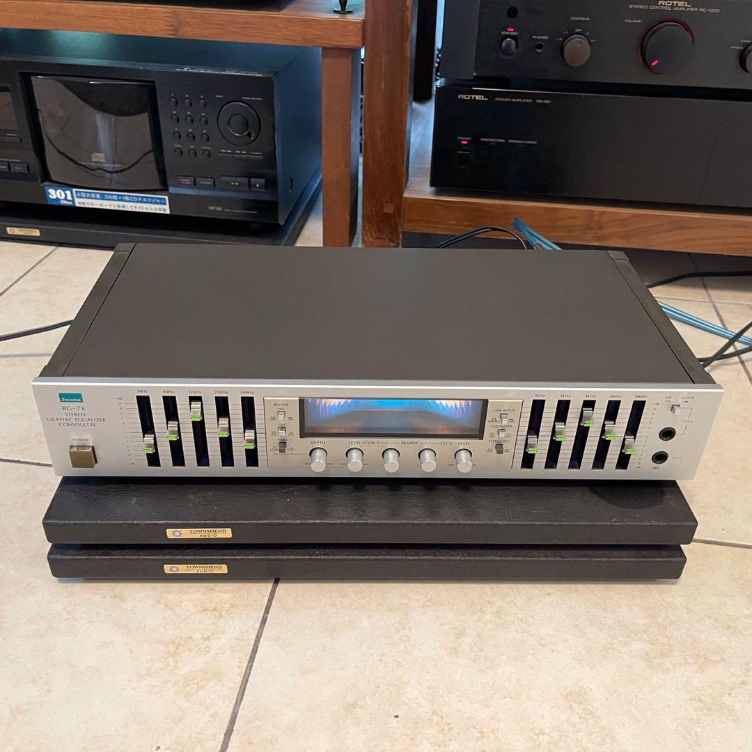 SANSUI RG-7X GRAPHIC EQUALIZER CONSOLETTE, Audio, Portable Audio ...