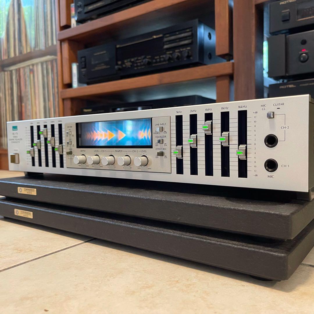 SANSUI RG-7X GRAPHIC EQUALIZER CONSOLETTE, Audio, Portable Audio ...