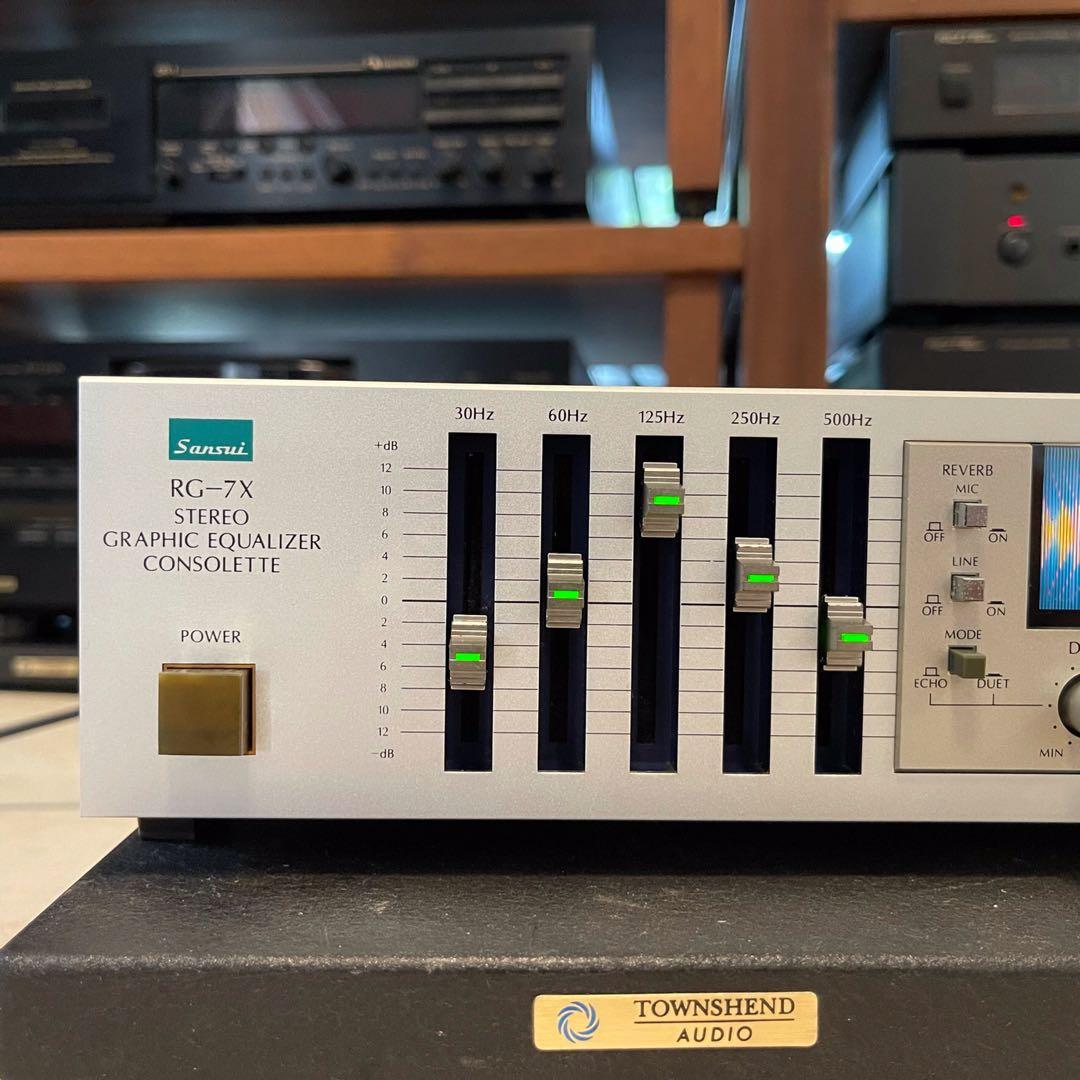 SANSUI RG-7X GRAPHIC EQUALIZER CONSOLETTE, Audio, Portable Audio ...