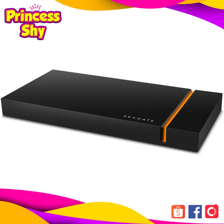 Seagate 1TB FireCuda Gaming USB 3.2 Gen 2x2 Type C External SSD Solid ...