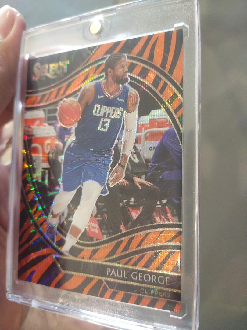 Select Paul George CourtSide Tiger NBA Card, Hobbies & Toys, Toys ...