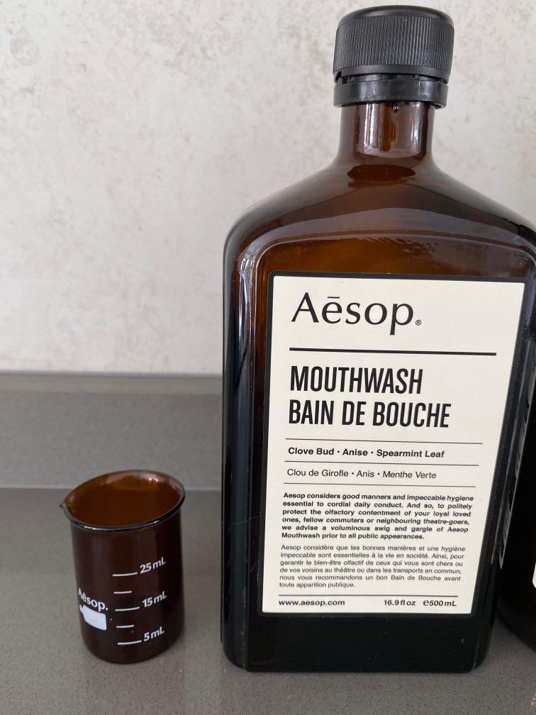 Set of 4 Empty Aesop Bottles, Furniture & Home Living, Home Decor ...