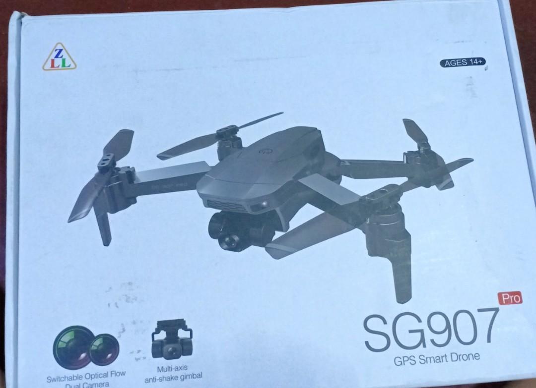 SG907 Pro GPS Smart Drone, Photography, Drones on Carousell