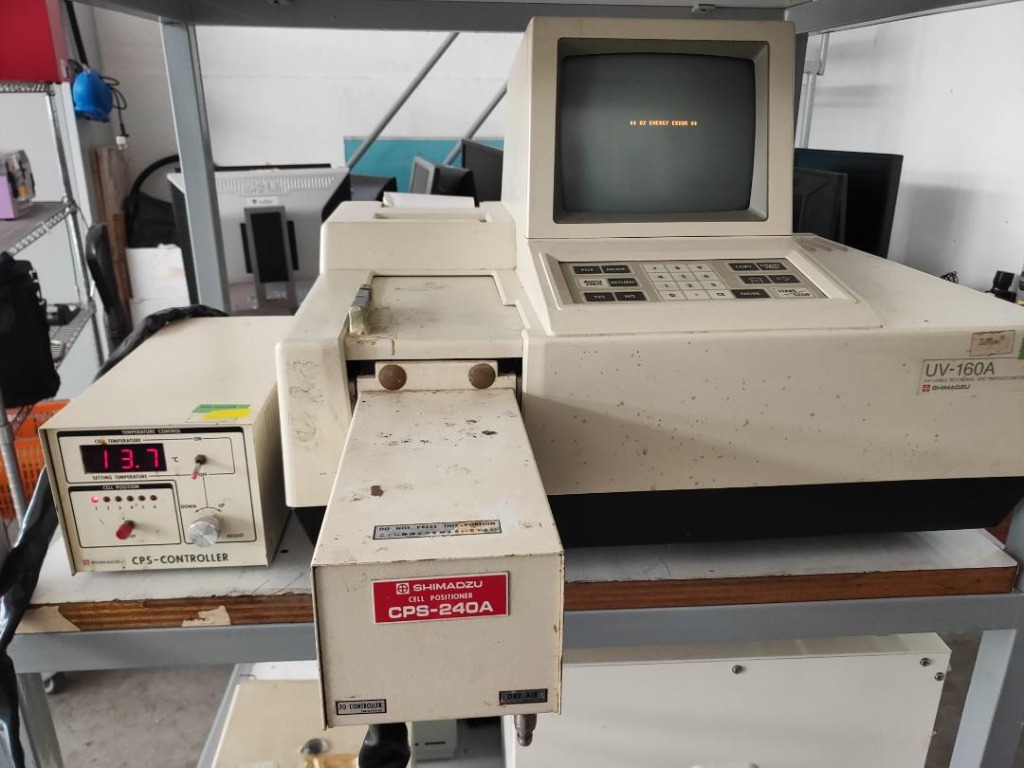 Shimadzu UV-160A UV Visible Recording Spectrophotometer for sale @ $550 ...