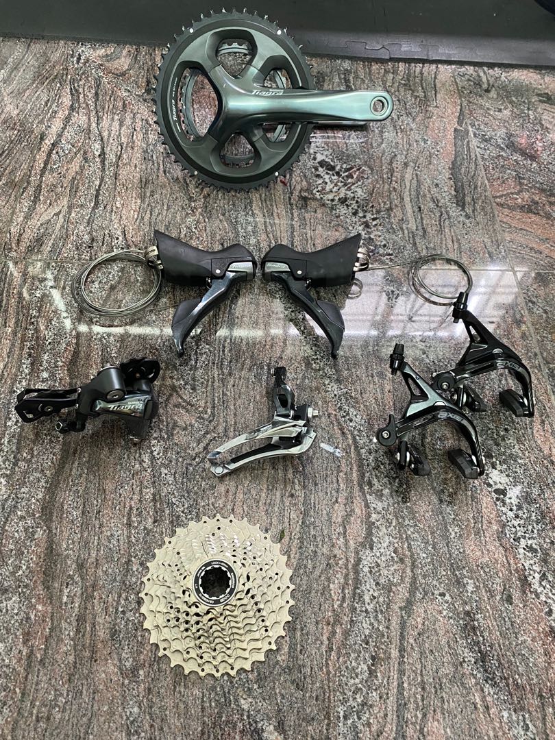 Shimano Tiagra 4700 10 speed groupset, Sports Equipment, Bicycles ...