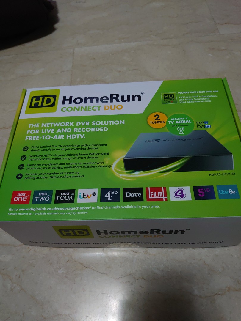 Silicone Dust HD HomeRun® Connect Duo TV Tuner, TV & Home Appliances ...