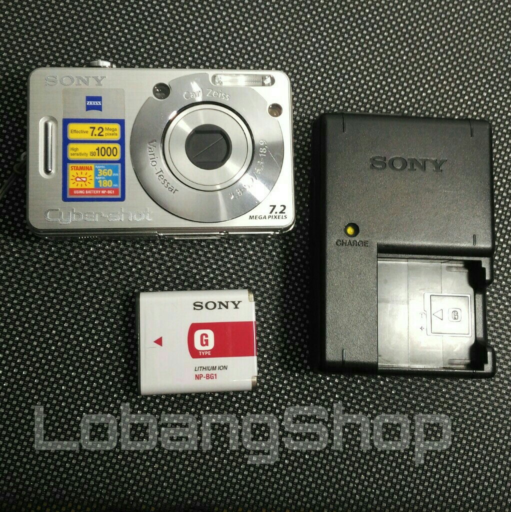 SONY CyberShot DSC-W70 Digital Camera 7.2 Mega Pixels 3x Optical Zoom ...