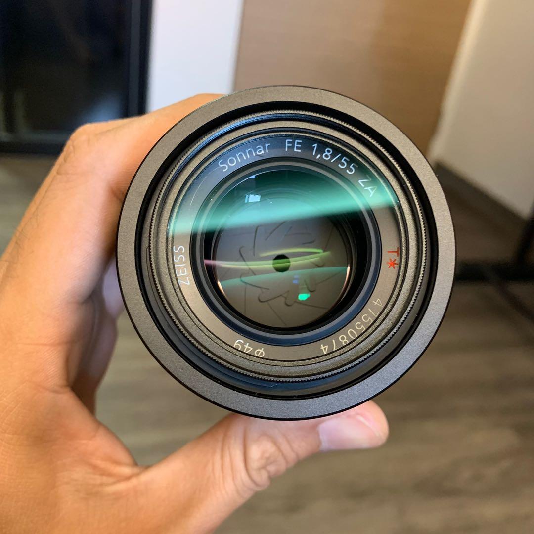 Sony Zeiss 55mm F1.8, Photography, Lens & Kits on Carousell