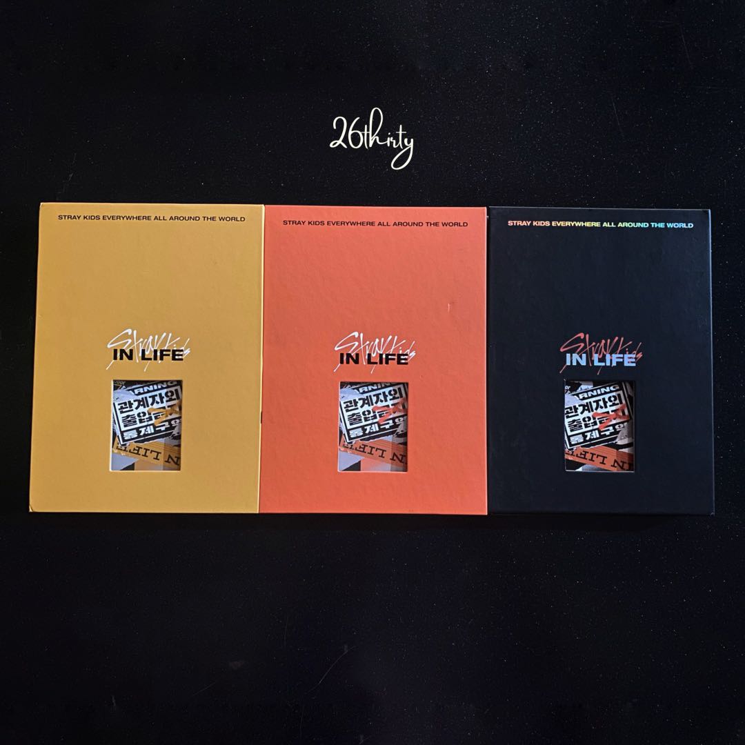 Stray Kids In Life album set, Hobbies & Toys, Music & Media, CDs & DVDs ...